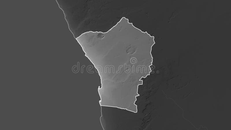 Erongo, Namibia, Extruded. Grayscale Stock Video - Video of grayscale ...