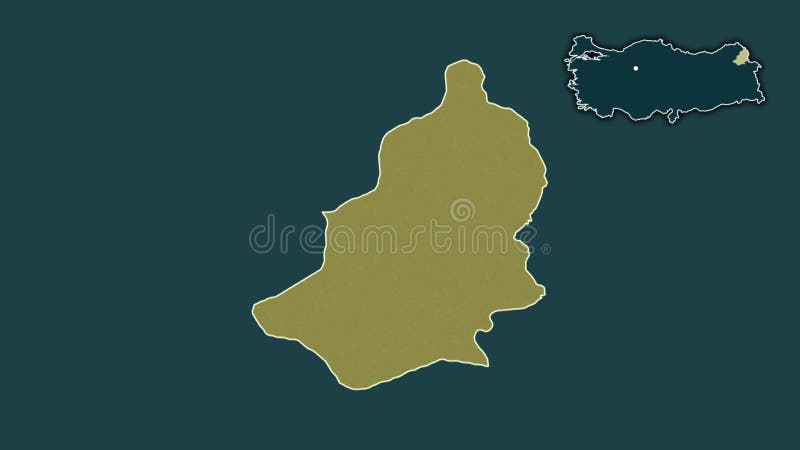 Kars, Turkiye, Turkey, Extruded and Isolated. Pattern Stock Video ...