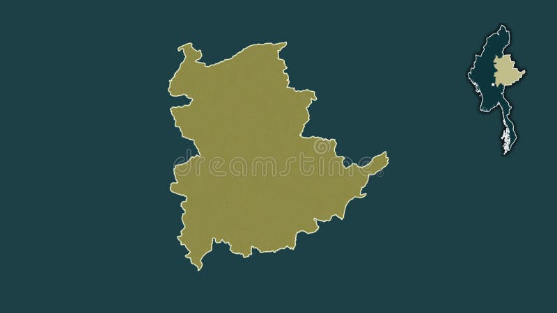 Shan, Myanmar, Extruded and Isolated. Pattern Stock Footage - Video of ...