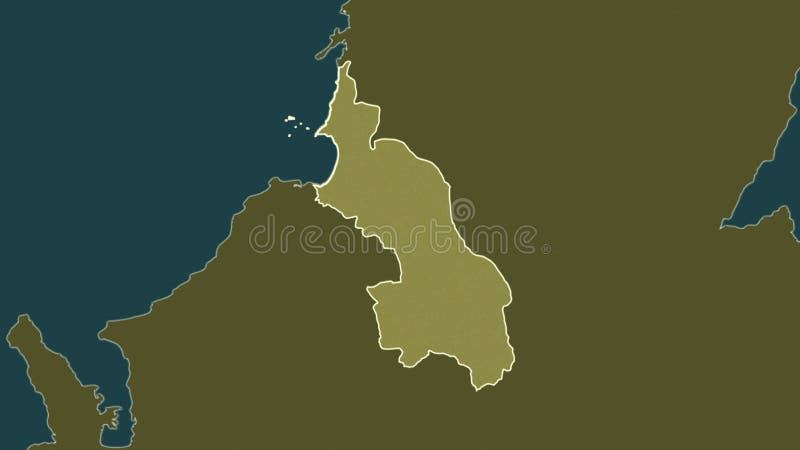 Sucre - Department of Colombia, Extruded. Pattern Stock Video - Video ...