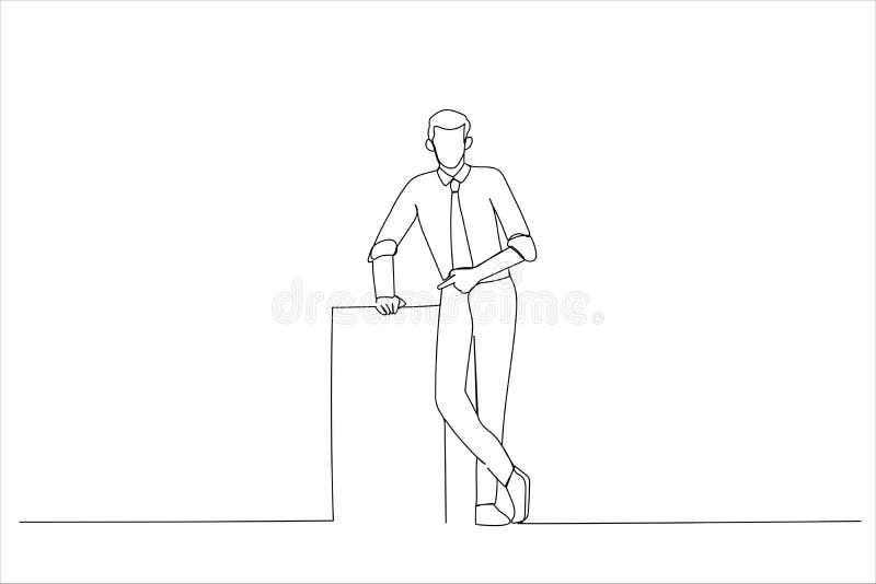 Blank Board Continuous Line Stock Illustrations – 146 Blank Board ...