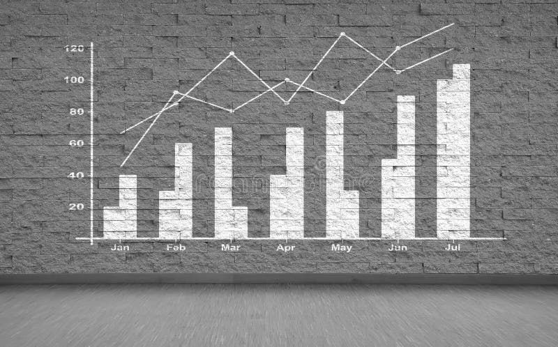 Drawing chart stock illustration. Illustration of planning - 35105663