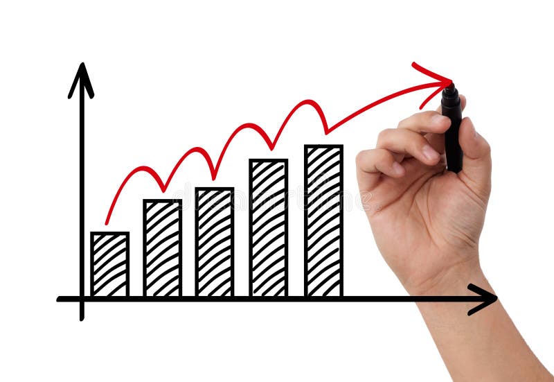 Drawing Chart stock image. Image of background, expertise - 34517999