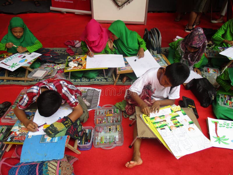 Drawing editorial image. Image of central, drawing, java - 71211080