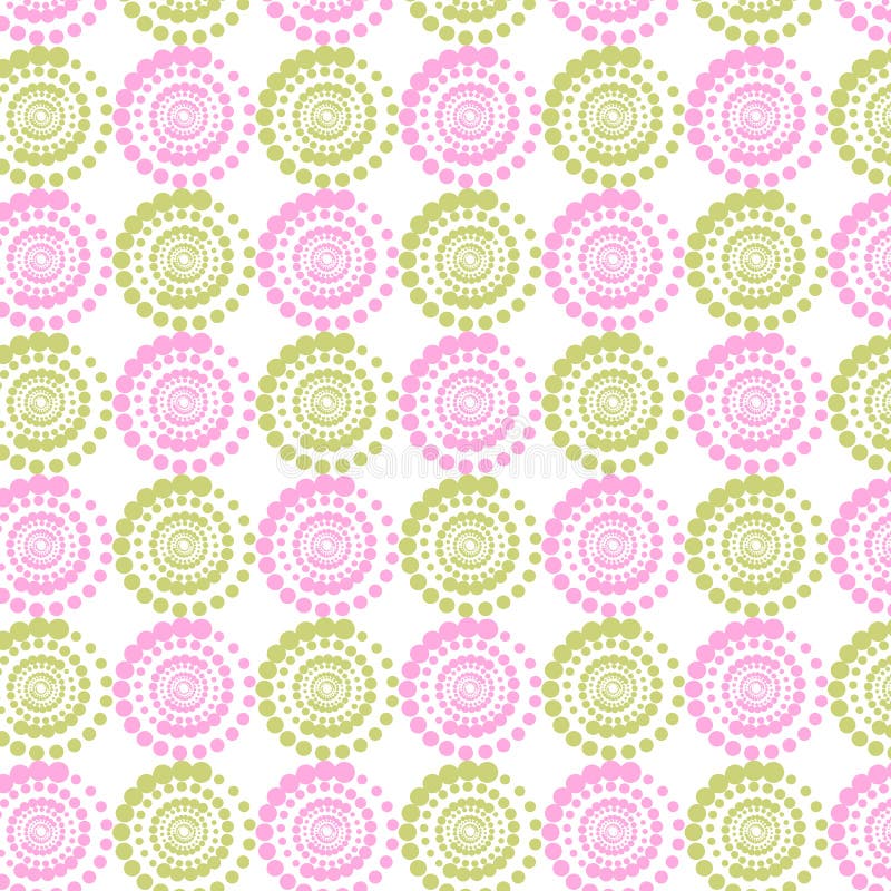 Drawing of Circles Arranged in a Circle with a Decrease in Scale ...