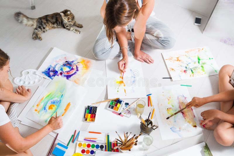 Drawing class stock photo. Image of workshop, people - 59541408