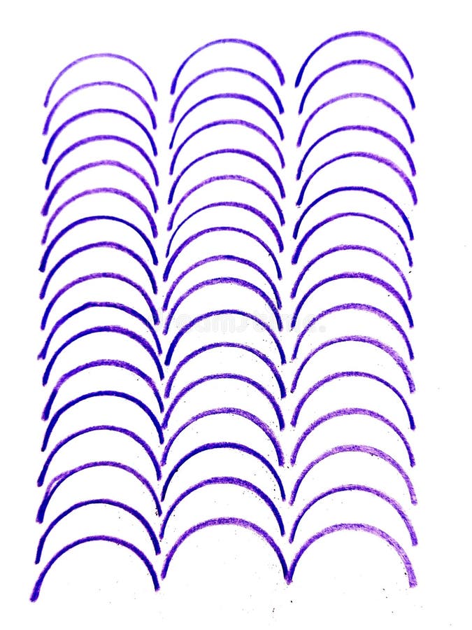 Drawing color line stock image. Image of pattern, purple - 257402253