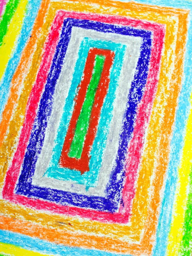 Drawing: Colorful Drawing: Smiling Boy Holds a Ringing Phone Stock ...