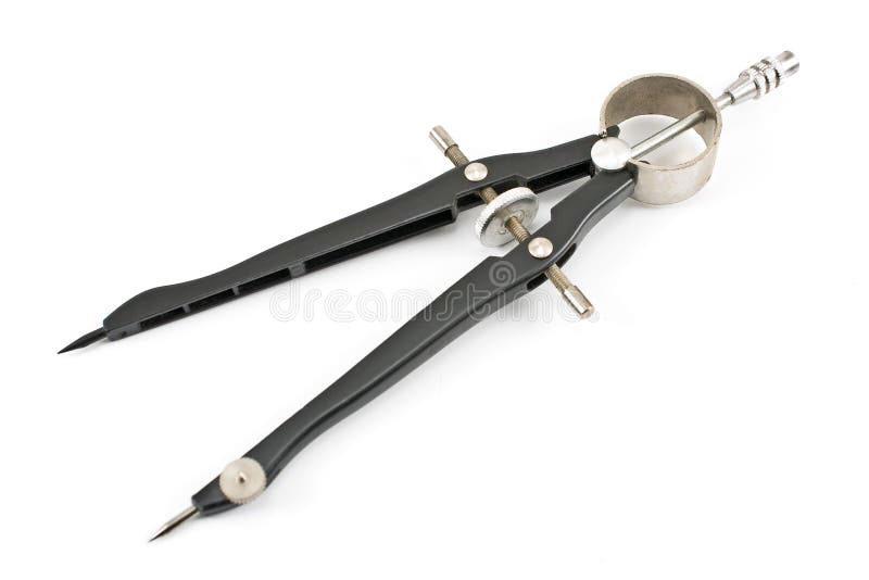 Drawing Compass stock image. Image of abstract, construction - 29052697