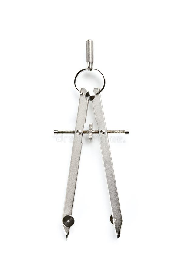 Drawing Compass Old in Rusted Iron Carpenter Tool Stock Photo - Image ...