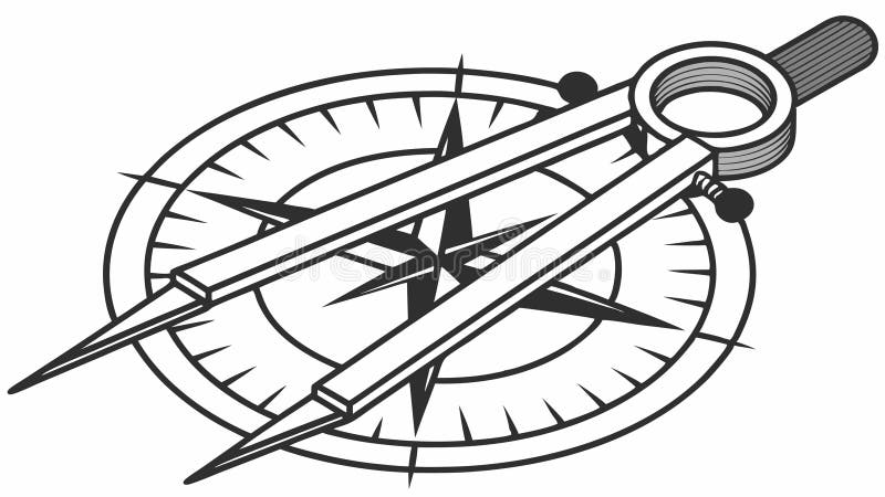 Architecture Compass Line Art Logo Stock Illustrations – 293 ...