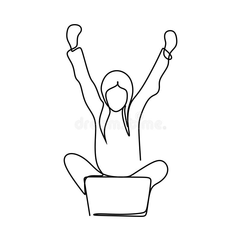 Good Job Continuous Line Drawing Stock Illustrations – 82 Good Job ...