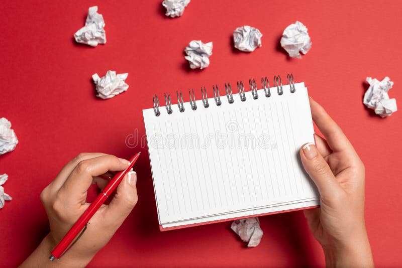 Drawing Creative Designs Taking Important Notes Planning New Ideas ...