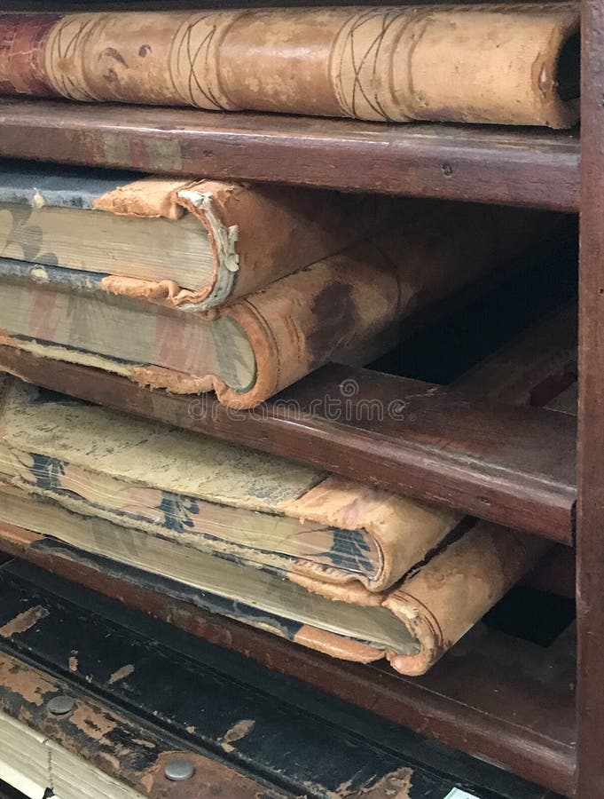 Drawing of the Edge of the Leaves of Old Books Stock Image - Image of ...