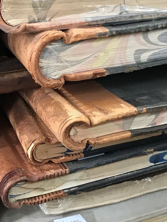 Drawing of the Edge of the Leaves of Old Books Stock Photo - Image of ...