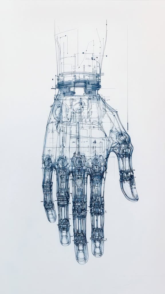 Drawing of an Elephant Featuring a Wire Structure Design in a Creative ...