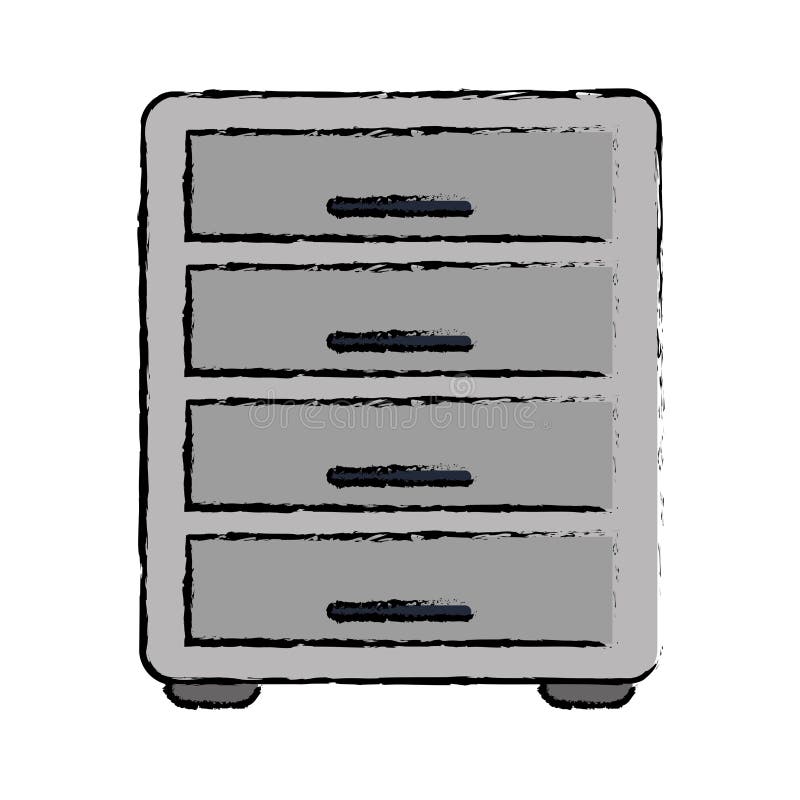 Drawing File Cabinet Stock Illustrations – 537 Drawing File Cabinet ...