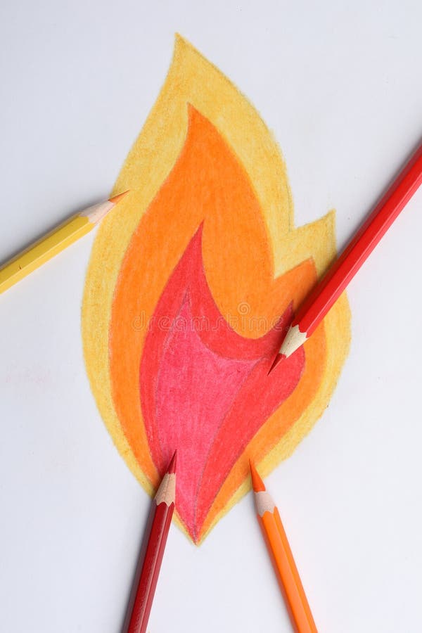 324 Pencil Drawing Fire Stock Photos - Free & Royalty-Free Stock Photos ...