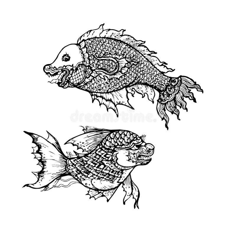 Thai Art Fish Stock Illustrations – 2,117 Thai Art Fish Stock ...