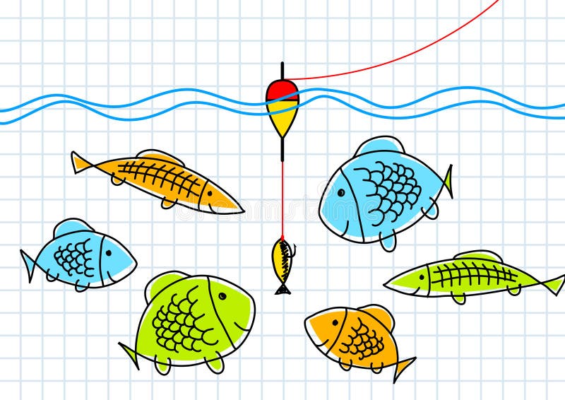 Ocean and Sea Animals Wheel, Fish, Turtle, Seahorse, Handwriting ...