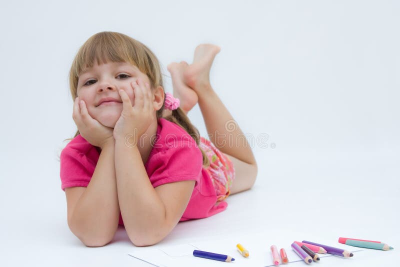 Drawing is fun stock image. Image of imagination, emotion - 11183079