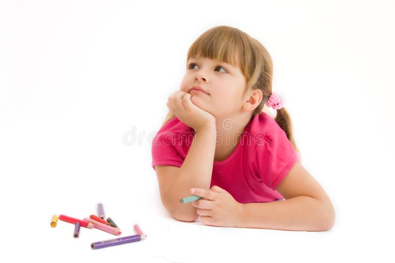 Drawing is fun stock image. Image of child, colors, crayons - 11183009