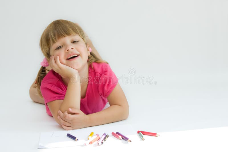 Drawing is fun stock image. Image of emotion, colors - 11318921