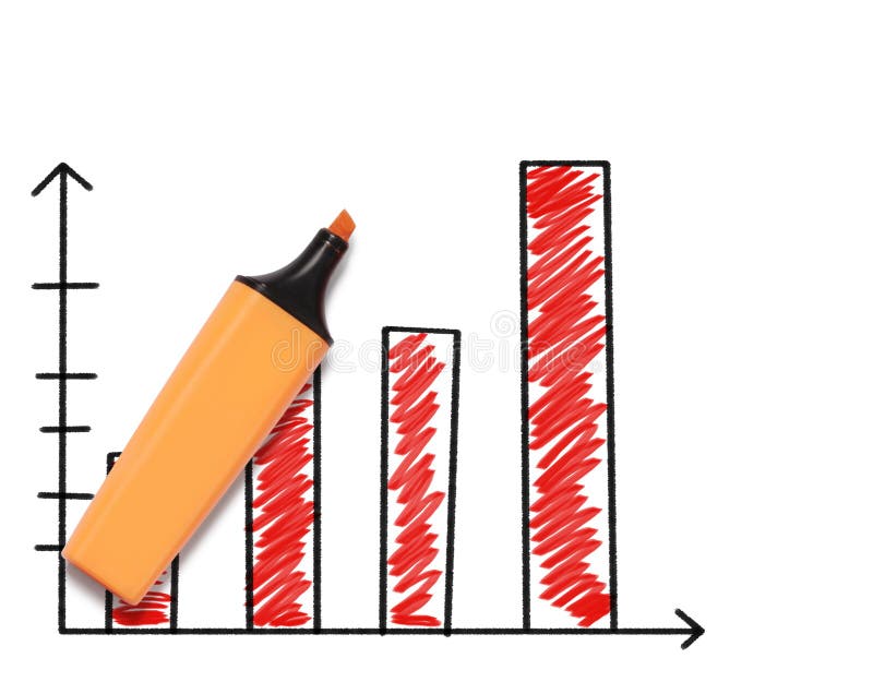 Drawing a graph stock image. Image of diagram, consultant - 43167469