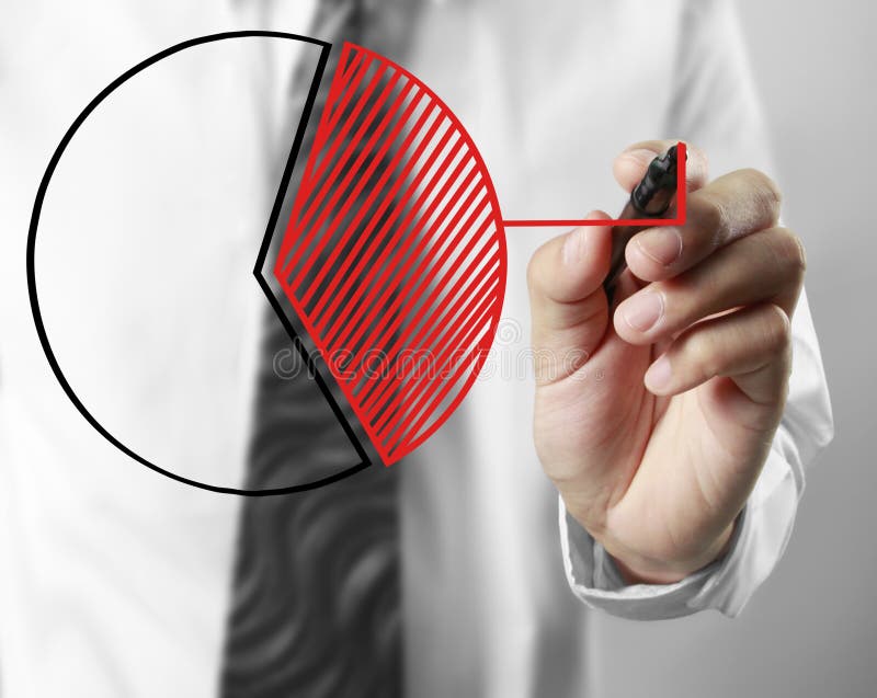 Drawing Graphics Growing Graph Stock Photo - Image of plan, businessman ...