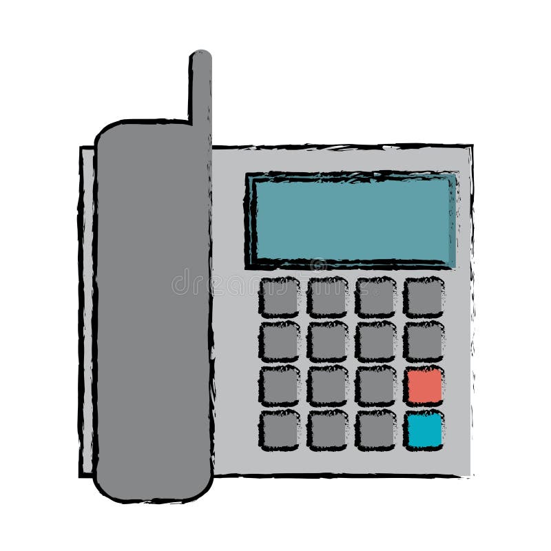 Communication, Call, Phone Vintage, Retro Telephone Icons Stock Vector ...