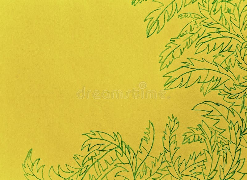 Drawing Hands stock photo. Image of leaves, tinting, green - 76408272