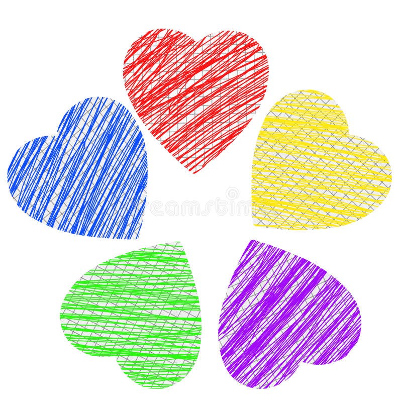 257 Drawing Heart Graph Paper Stock Photos - Free & Royalty-Free Stock ...
