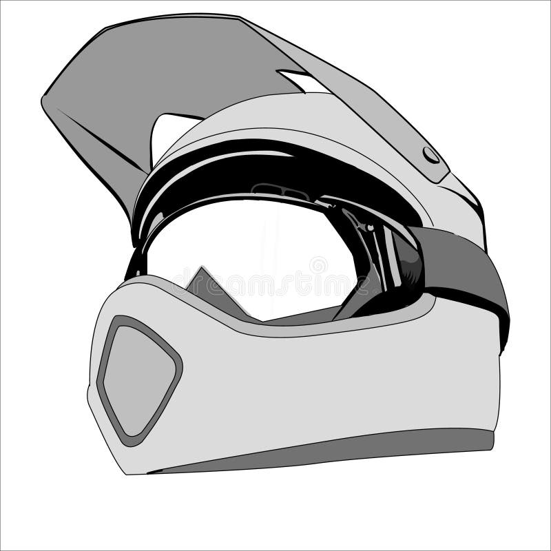 Enduro Motorcycle Rider Stock Illustrations – 924 Enduro Motorcycle ...