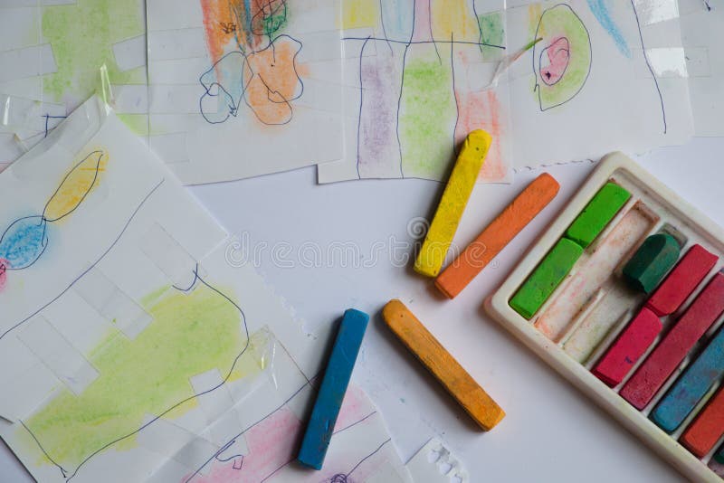 Drawing Paper Engish Playgroup Stock Photos - Free & Royalty-Free Stock ...