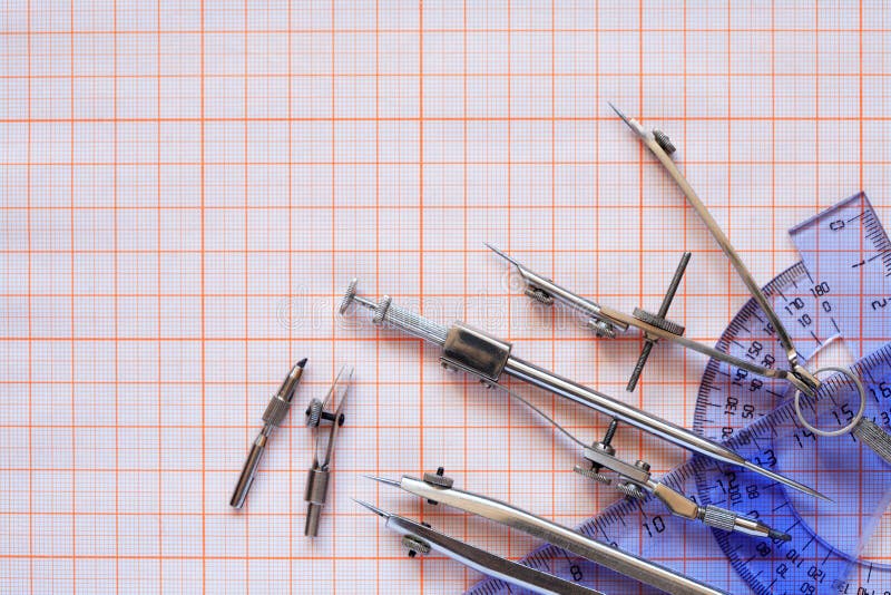 Drawing Instrument stock photo. Image of place, work - 61136818