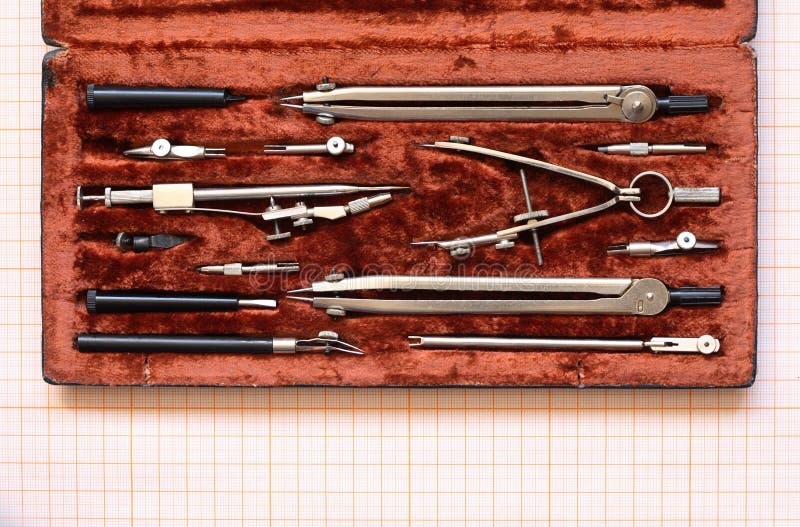 Drawing instrument stock photo. Image of ancient, closeup - 12061972
