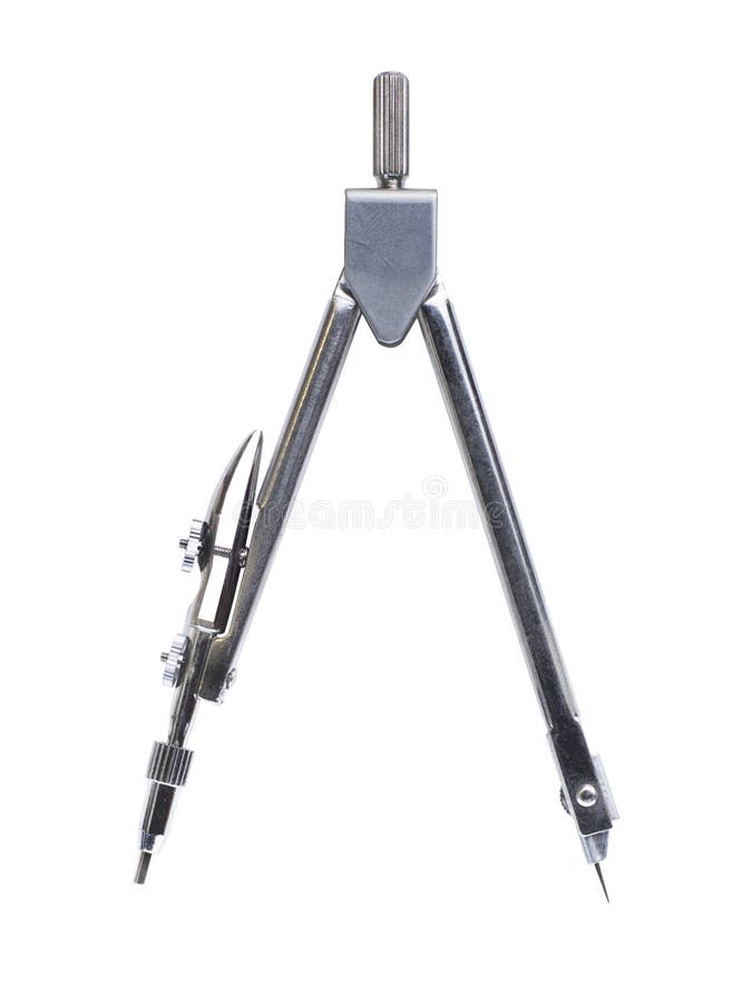 Set Of Drawing Instrument And Rulers On Graph Paper Stock Photo - Image ...