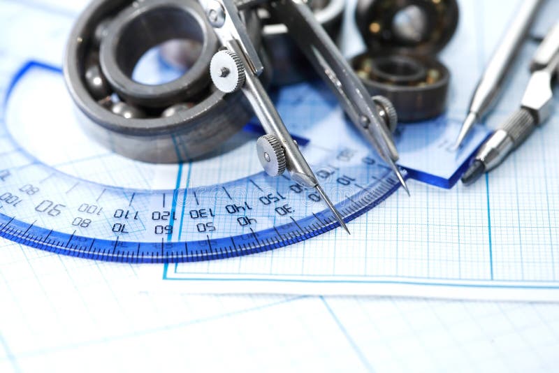 Drawing Instruments Set stock image. Image of correctness - 184432217