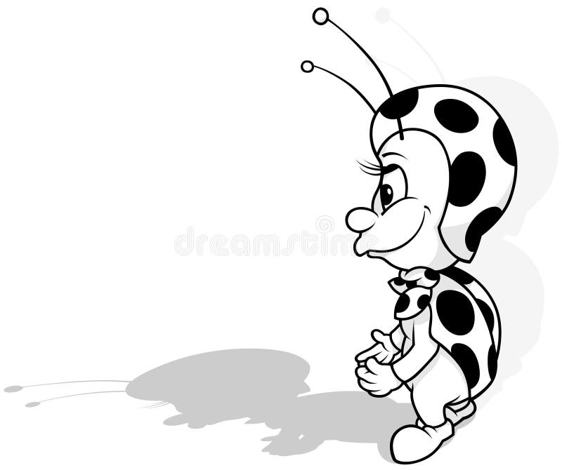 Ladybug Standing Stock Illustrations – 448 Ladybug Standing Stock ...