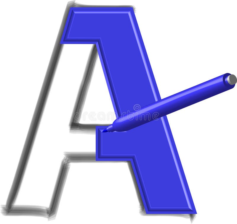 Drawing letters stock vector. Illustration of read, envelope - 27579564