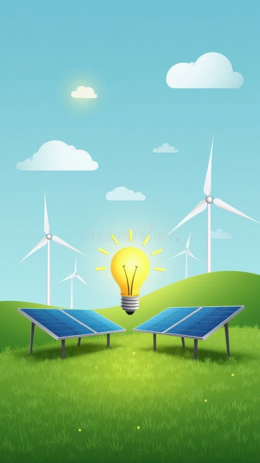 Drawing Light Bulb Windmill Background Stock Photos - Free & Royalty ...