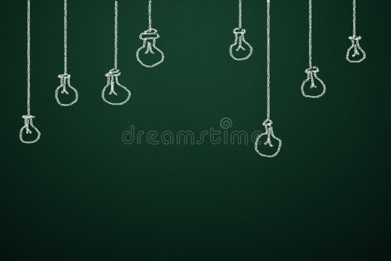 Drawing Light Bulbs stock image. Image of bulb, backgrounds - 55163555