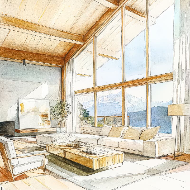 530 Living Room Perspective Drawing Stock Photos - Free & Royalty-Free ...