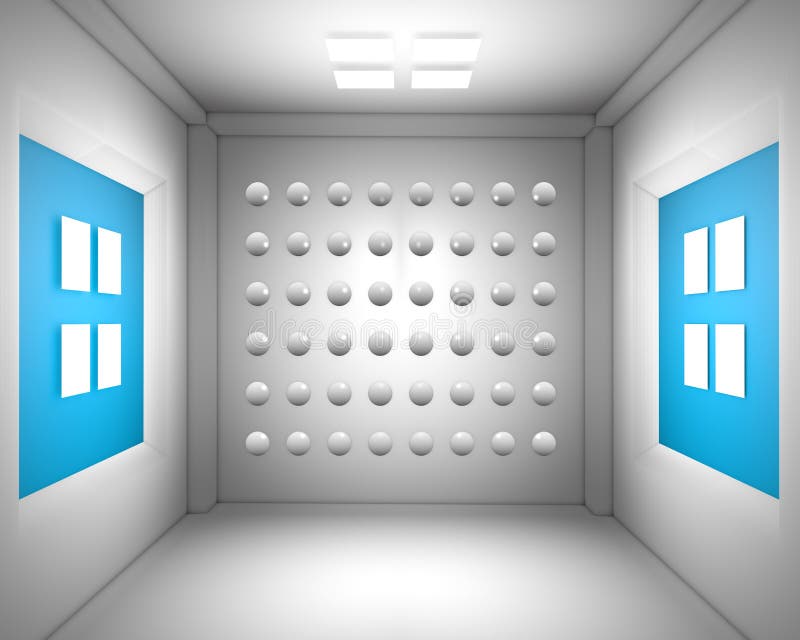 Drawing living room 3d stock illustration. Illustration of interior ...