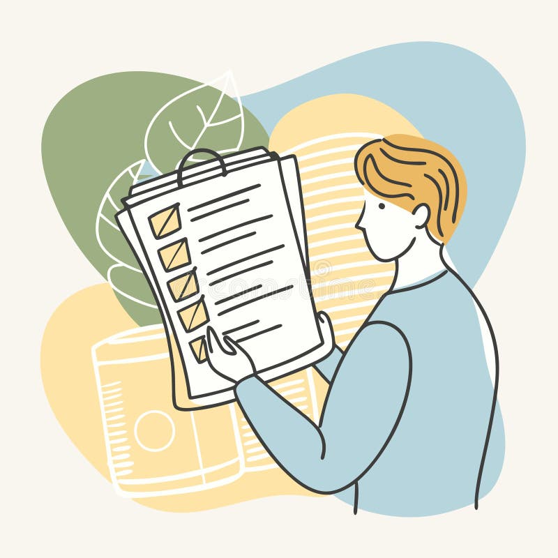 Drawing People Checklist Stock Illustrations – 570 Drawing People ...