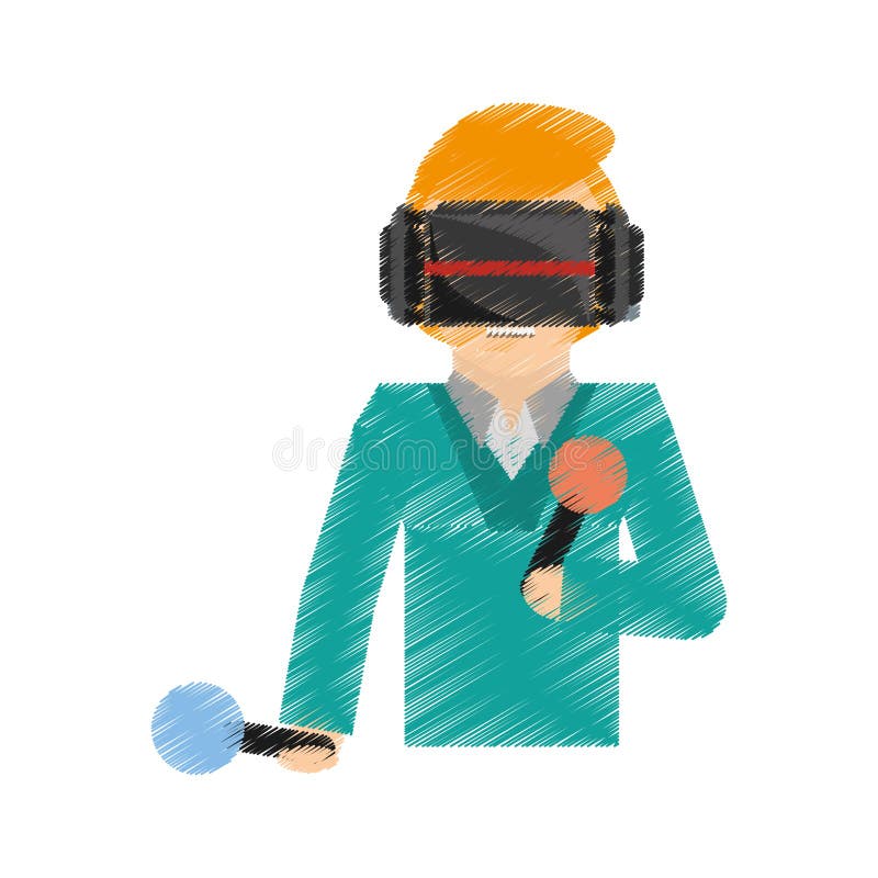 Vr Goggles Sketch Stock Illustrations – 154 Vr Goggles Sketch Stock ...