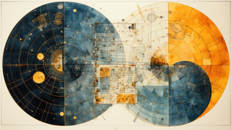 A Drawing of a Map of the World. Generative AI Image. Stock ...