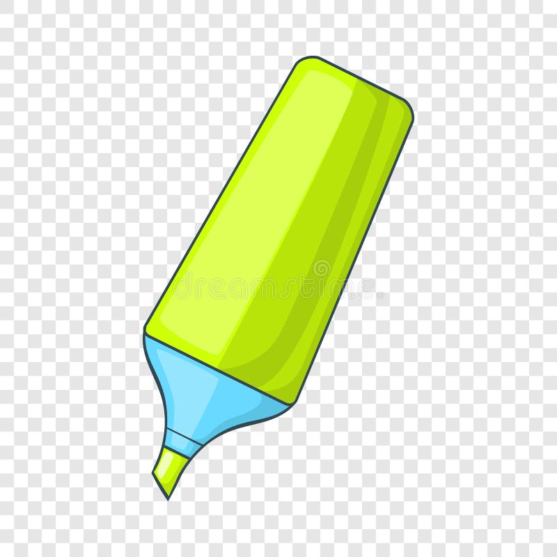 Drawing Marker Pen Icon, Cartoon Style Stock Vector - Illustration of ...