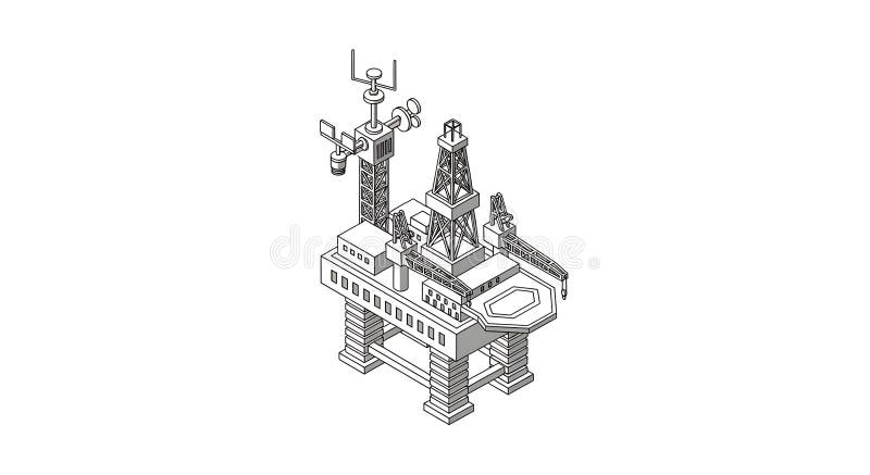 Isometric Oil Towers Stock Illustrations – 20 Isometric Oil Towers ...