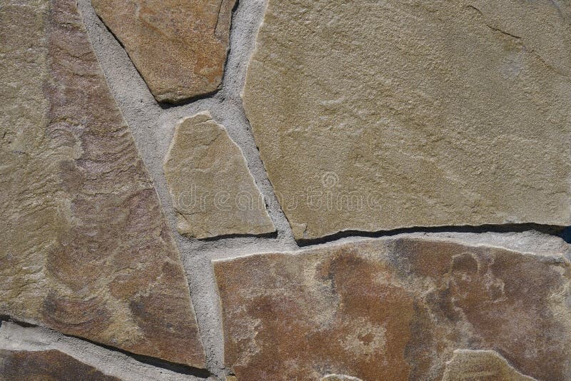 A Drawing of an Old Stone Wall Floated To the Surface of the Wall Stock ...